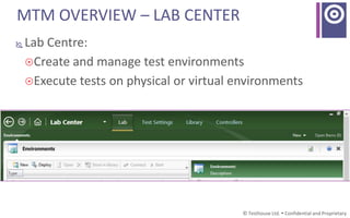 Microsoft ALM Support - Testing Perspective | PPT