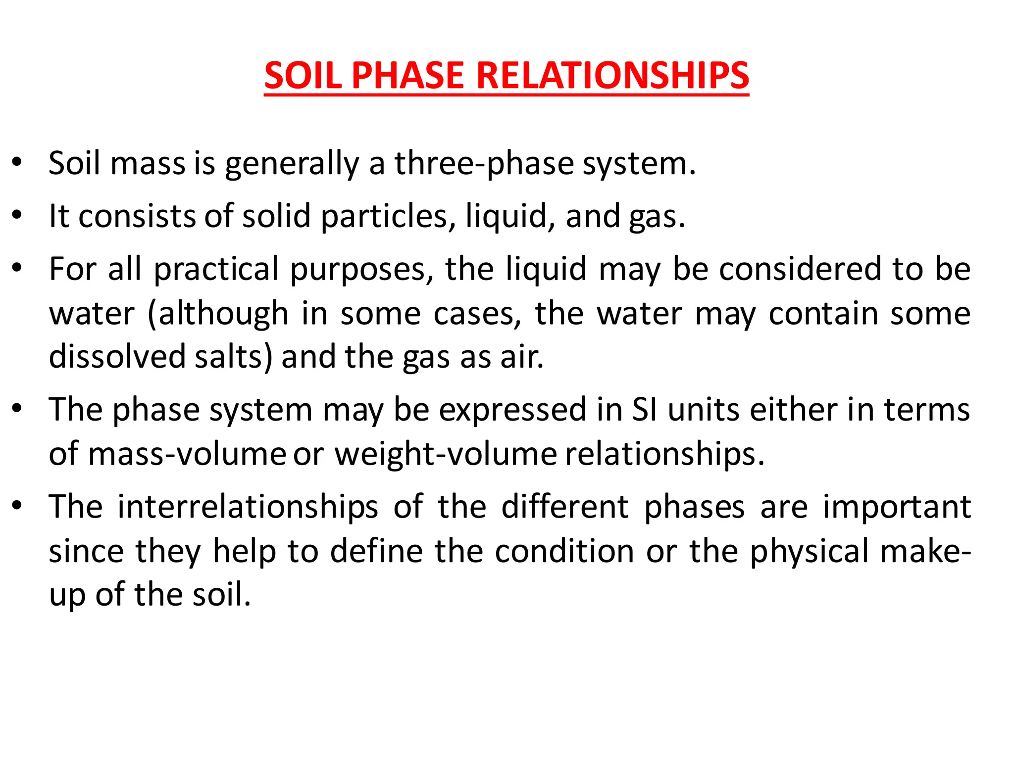 Introduction and soil phase relationships(Geotechnical Engineering) | PDF