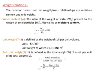 Introduction and soil phase relationships(Geotechnical Engineering) | PDF