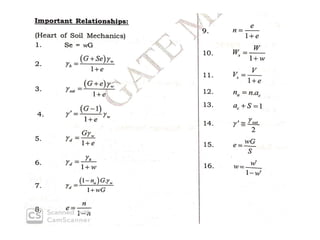 Introduction and soil phase relationships(Geotechnical Engineering) | PDF