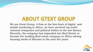 Gtext homes products presentation | PPT