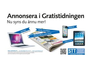 Mathias Bång Erfarenheter från gratistidningar. | PDF