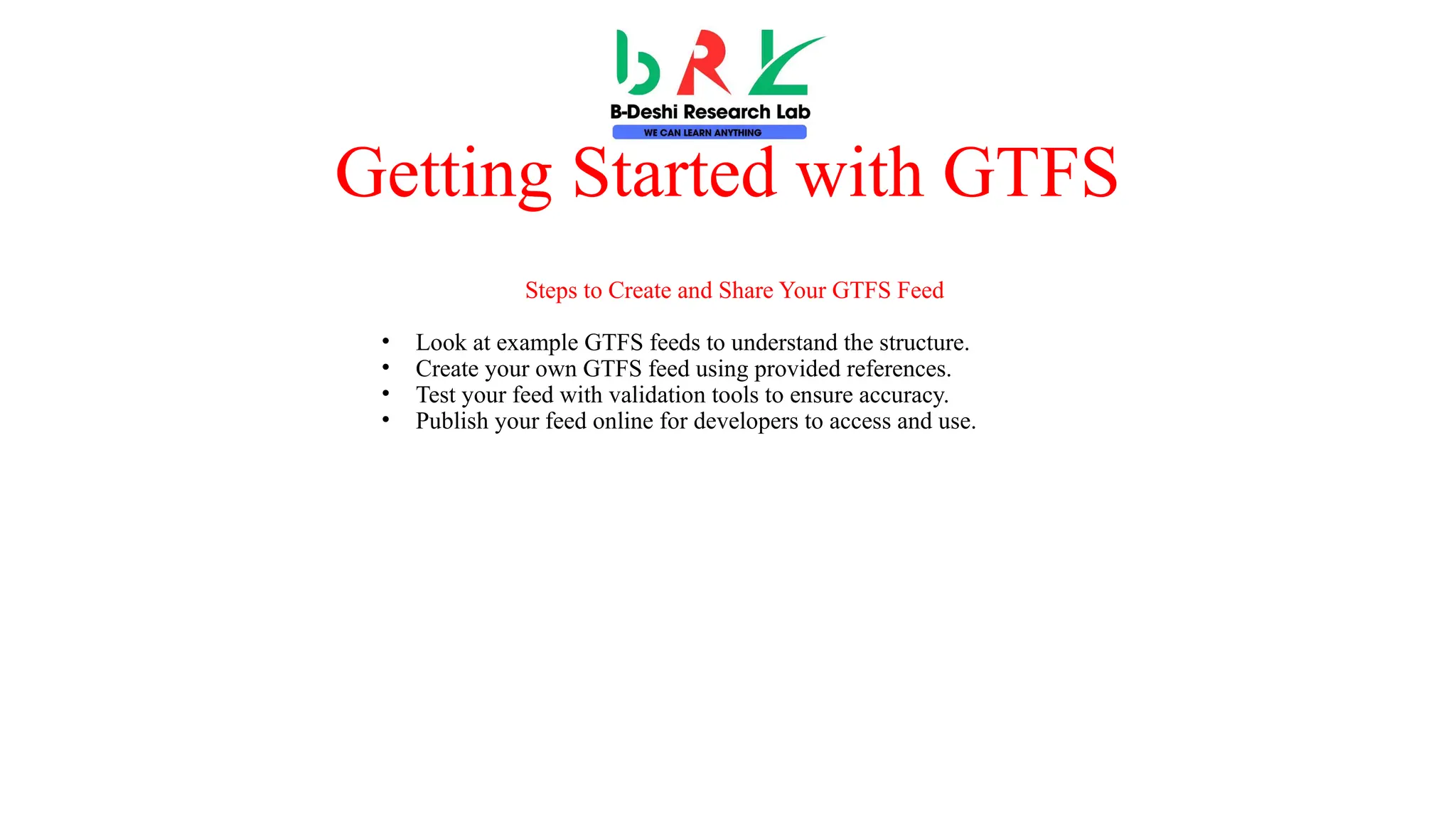 GTFS Data Made Simple: A Practical Guide to Transit Feed Specification and Performance Analysis.pptx