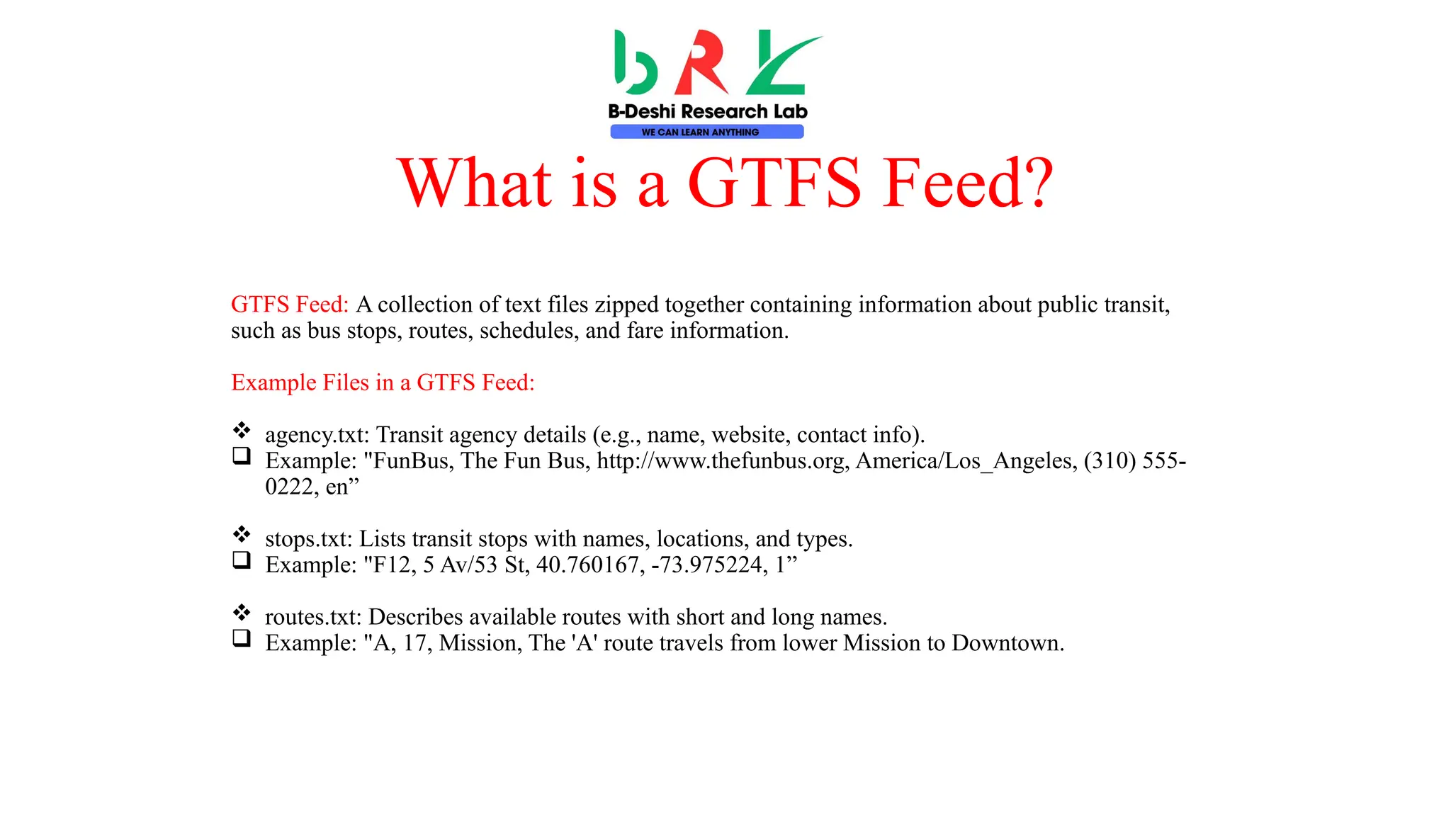 GTFS Data Made Simple: A Practical Guide to Transit Feed Specification and Performance Analysis.pptx