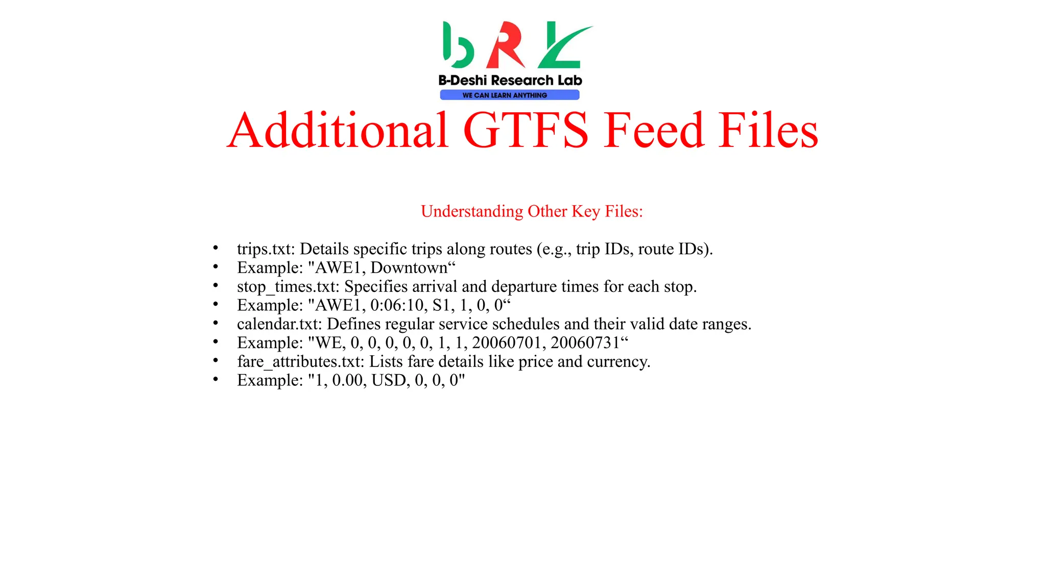 GTFS Data Made Simple: A Practical Guide to Transit Feed Specification and Performance Analysis.pptx