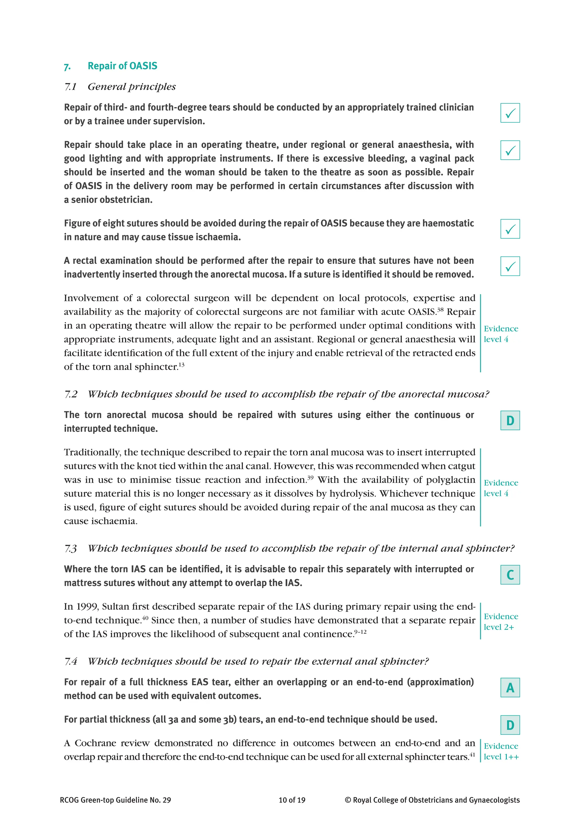 The management of third and forth degree perineal tears | PDF