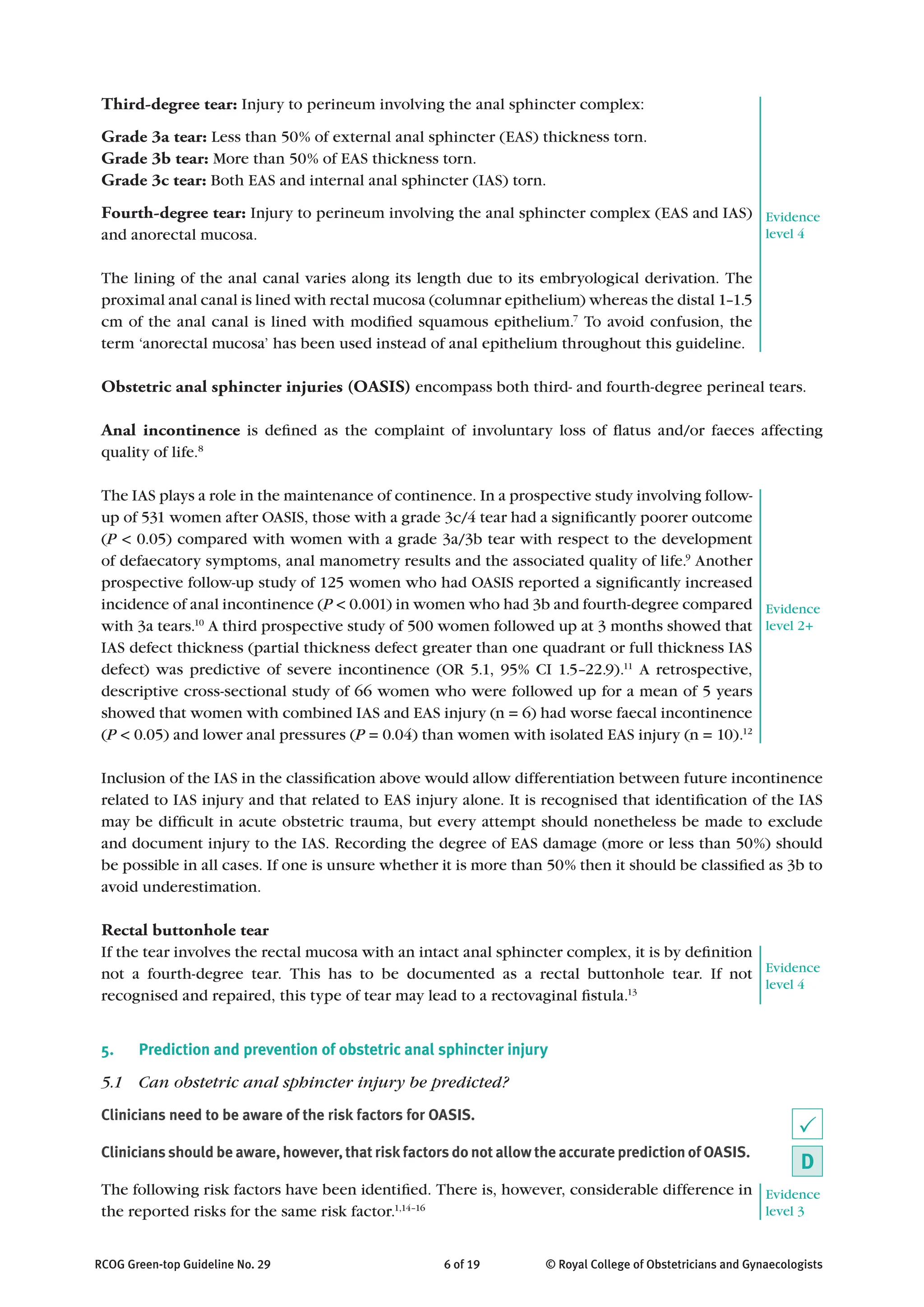 The management of third and forth degree perineal tears | PDF