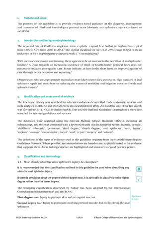 The management of third and forth degree perineal tears | PDF