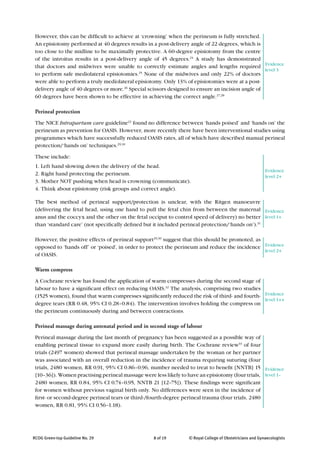The management of third and forth degree perineal tears | PDF