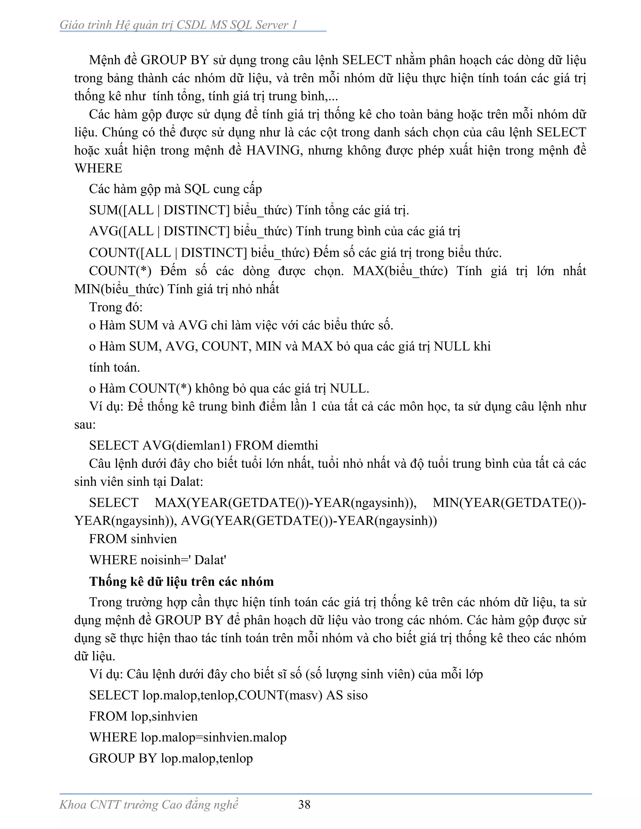 Gt he quan_tri_csdl_ms_sql_server | PDF