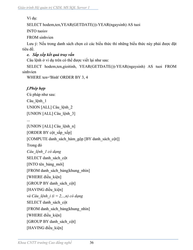 Gt he quan_tri_csdl_ms_sql_server | PDF