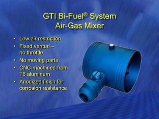 Altronic GTI Bi fuel System | PPT