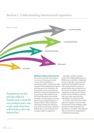 Grow global: a route to success maximising the international ...