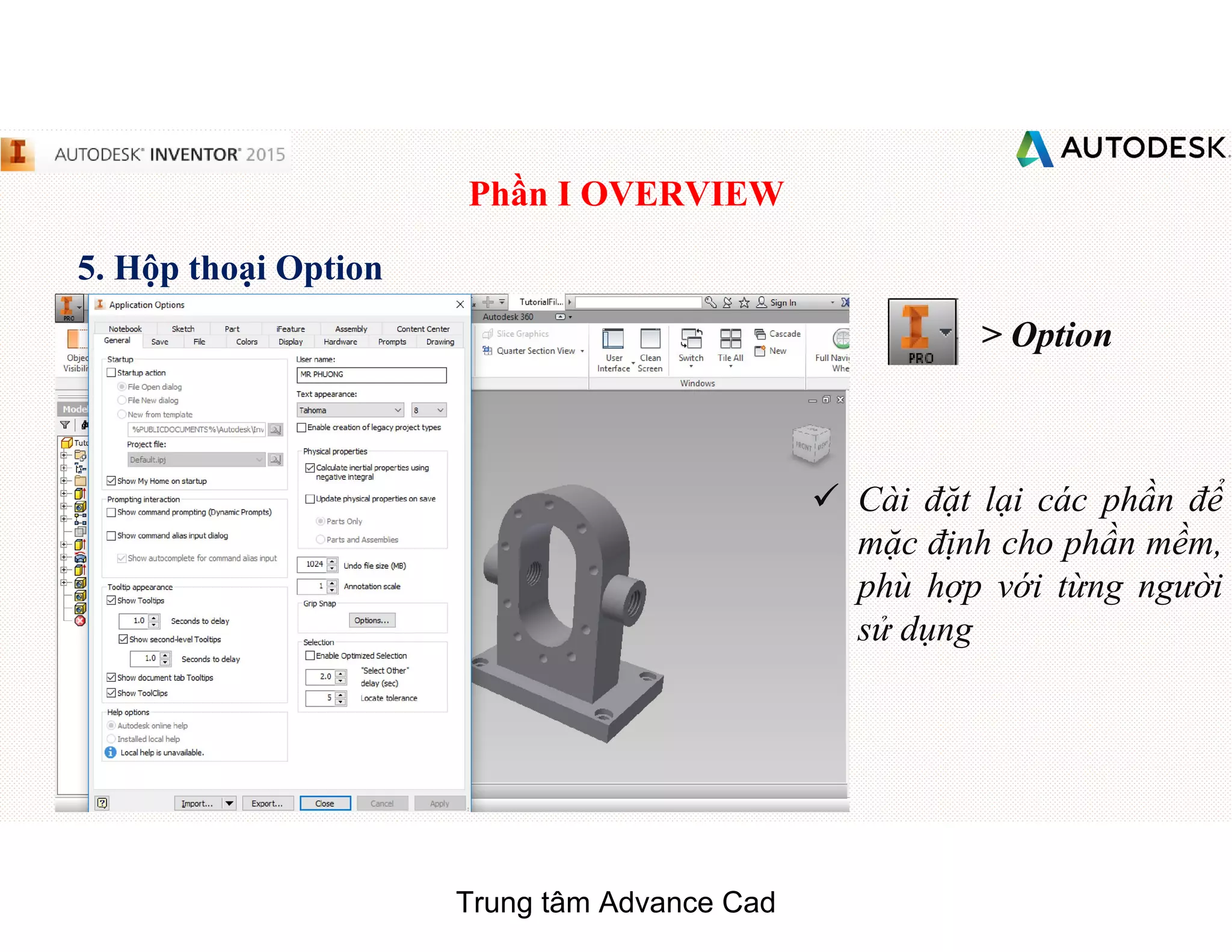 Giáo trình tự học Autodesk Inventor mới nhất | PDF