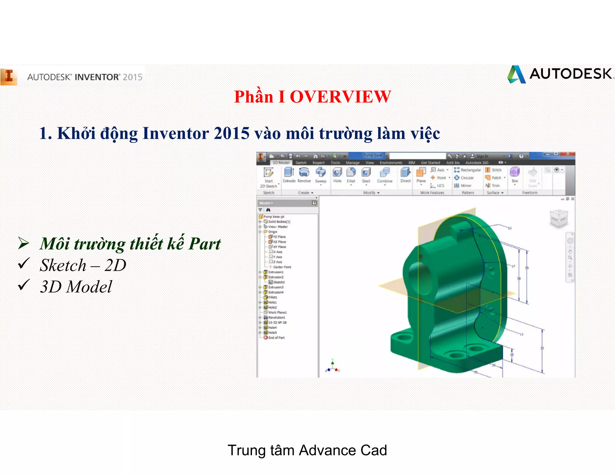 Giáo trình tự học Autodesk Inventor mới nhất | PDF