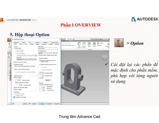 Giáo trình tự học Autodesk Inventor mới nhất | PDF
