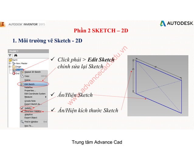 Giáo trình tự học Autodesk Inventor mới nhất | PDF