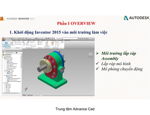 Giáo trình tự học Autodesk Inventor mới nhất | PDF