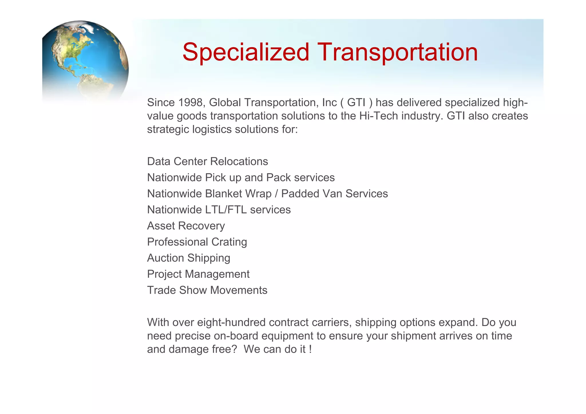 Gti Presentation | PDF