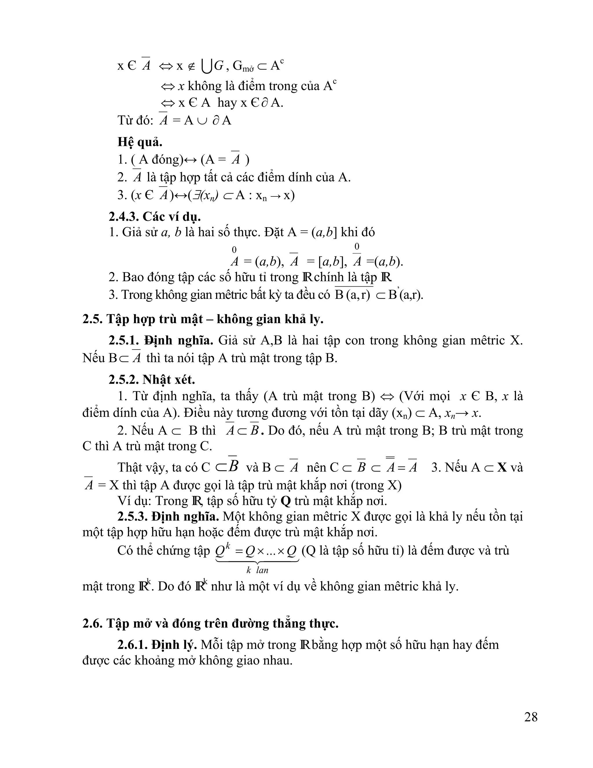 Gt khong gian_metric Nguyen Hoang | PDF