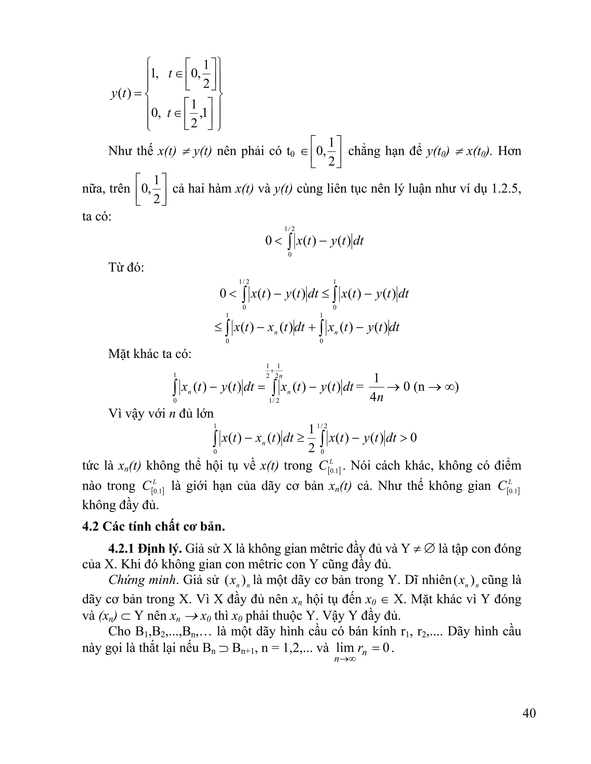 Gt khong gian_metric Nguyen Hoang | PDF