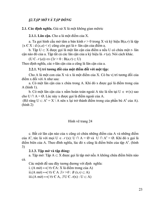 Gt khong gian_metric Nguyen Hoang | PDF