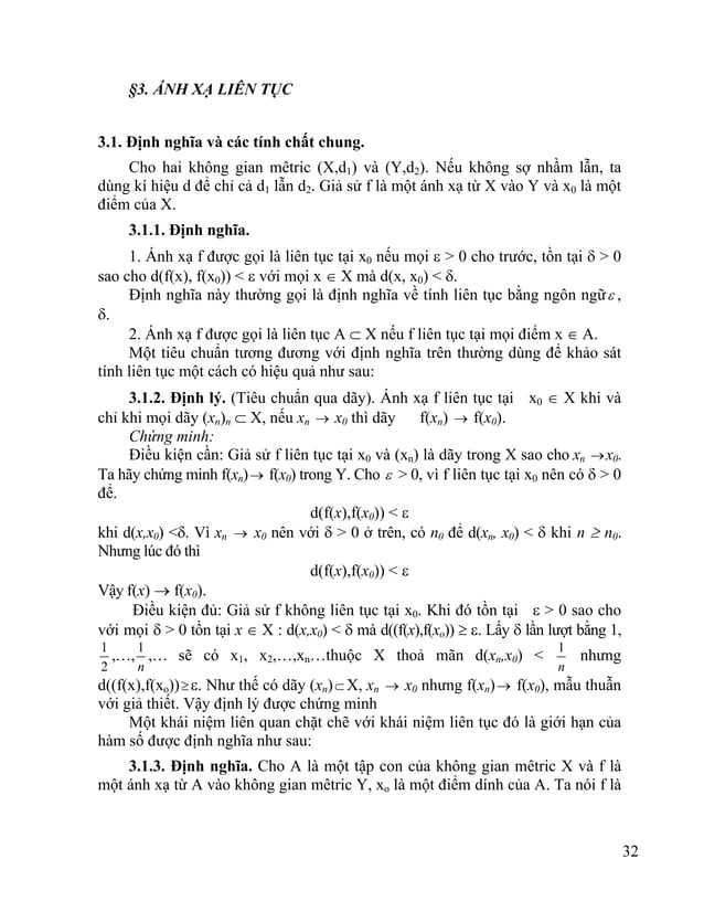 Gt khong gian_metric Nguyen Hoang | PDF