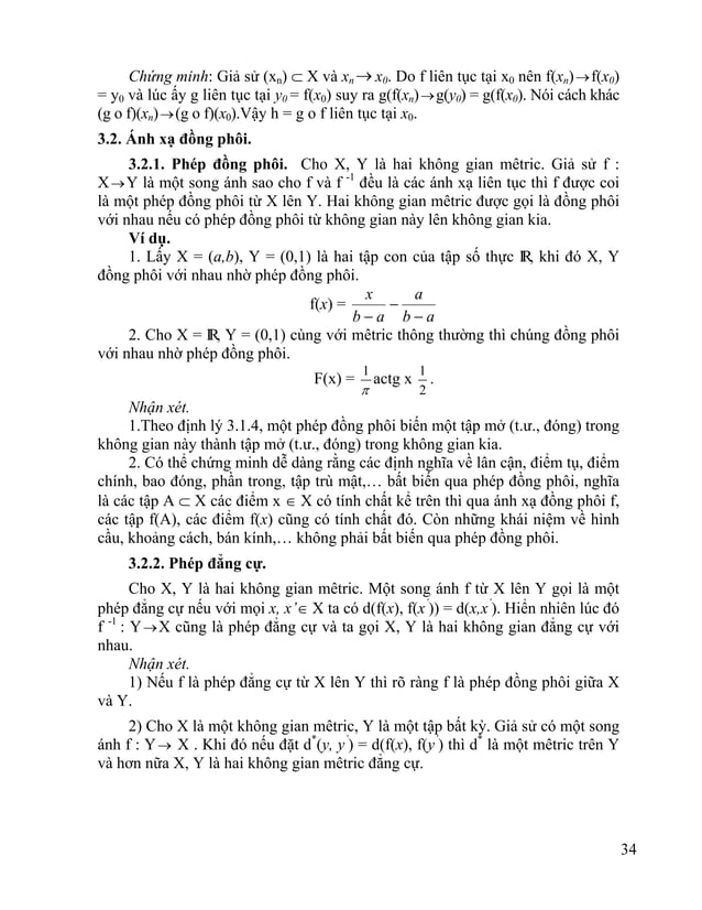 Gt khong gian_metric Nguyen Hoang | PDF