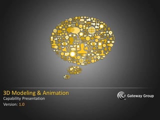 3D Modeling & Animation | PPT