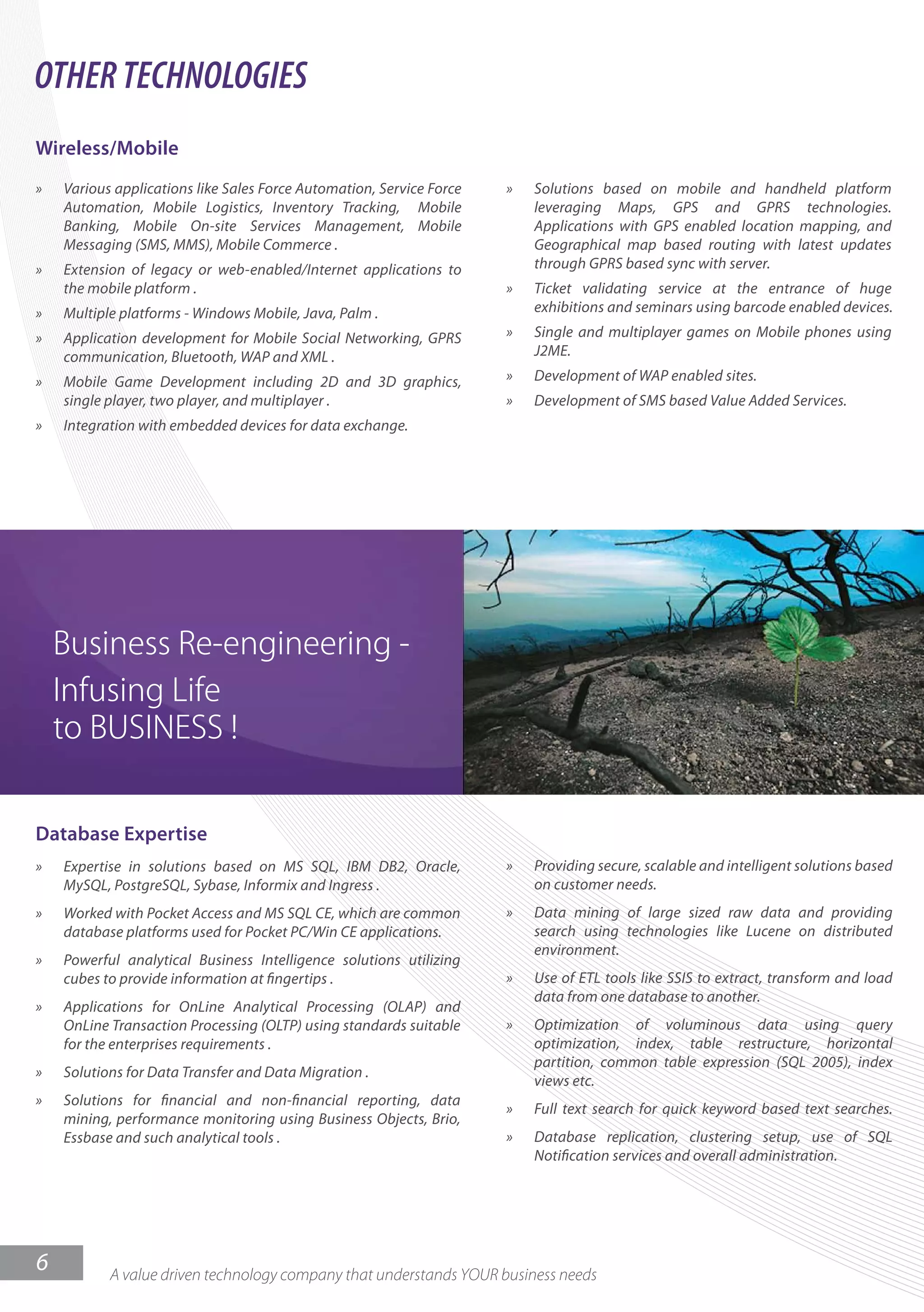 Gtl Corporate Brochure | PDF | Computer Software and Applications ...