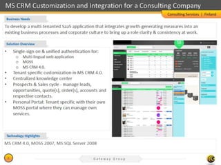 Microsoft Dynamics Capability Presentation | PPTX