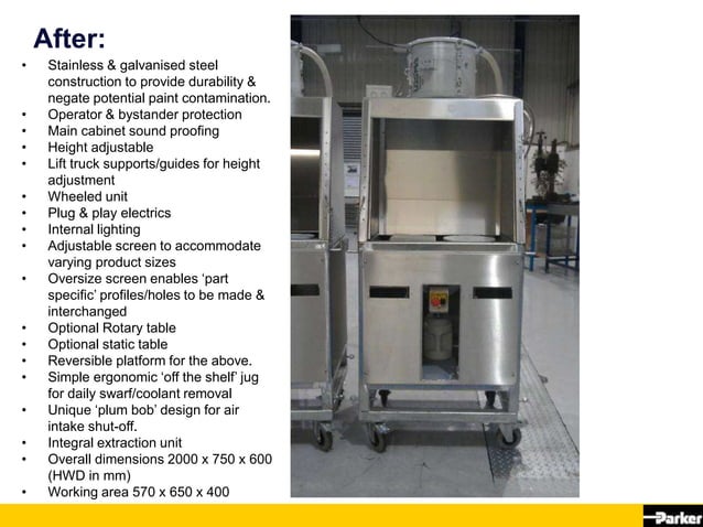 GTM Blow Off Cabinets Best Practice | PPT