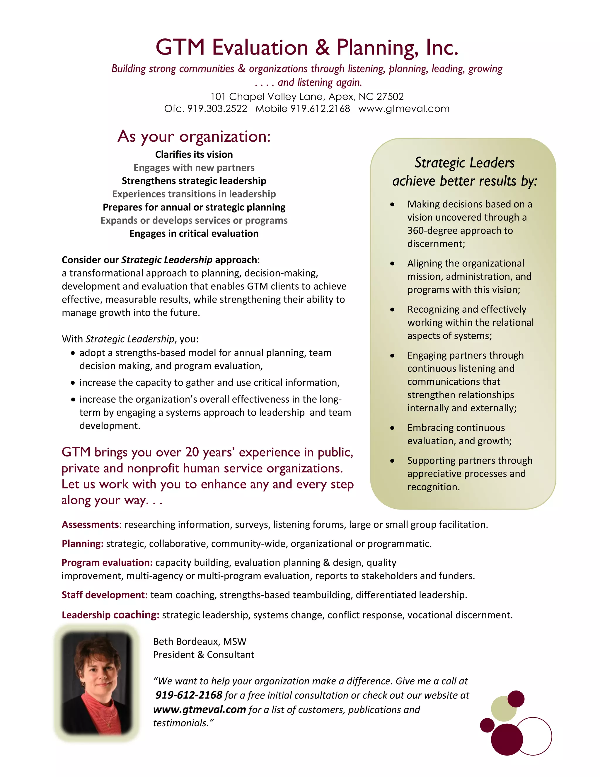 GTM Flyer 2009 | PDF