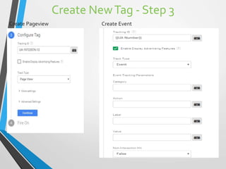Google Tag Manager Setup - Basic | PPT