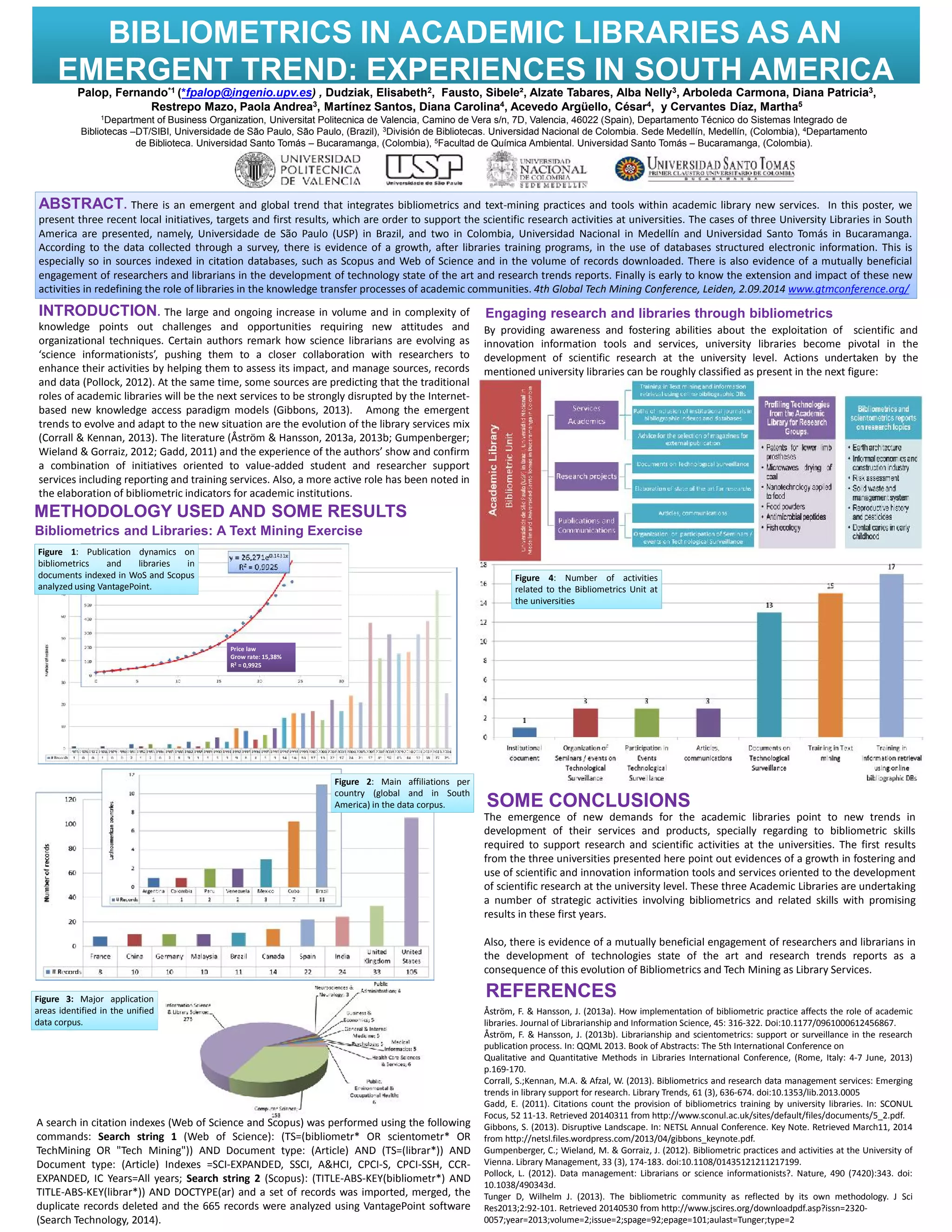 Gtm2014 poster-palop-et-al | PDF | Databases | Computer Software and Applications