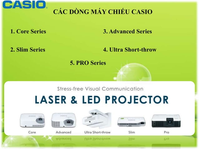 MÁY CHIẾU CASIO NHẬT BẢN - MINH NAM TECH | PPT