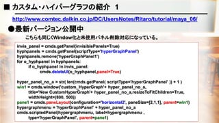 GTMF 2015: Autodesk Maya；大人気！カスタム・グラフエディタと便利ツールをPythonで！！ | ダイキン工業株式会社 | PPT