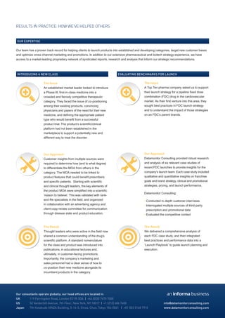 Datamonitor Consulting: Go-To-Market Strategy in the Pharmaceutical and ...