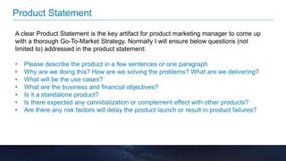 Go-To-Market Strategy & Sales Enablement Framework | PPTX