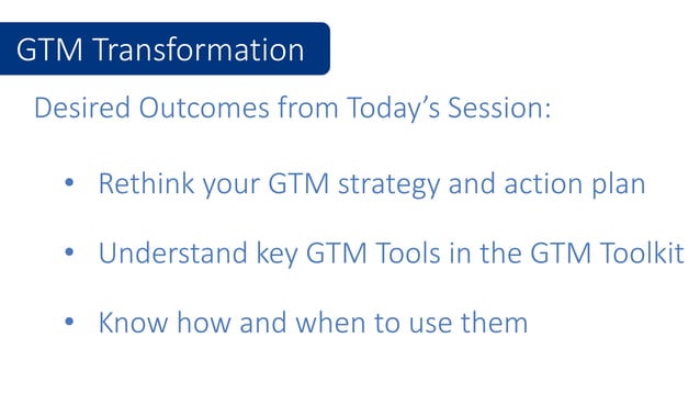 GTM Transformation | PDF | Sales | Business