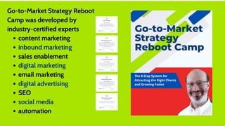 Go-to-Market Strategy Reboot Camp (Overview) | PDF | Sales | Business