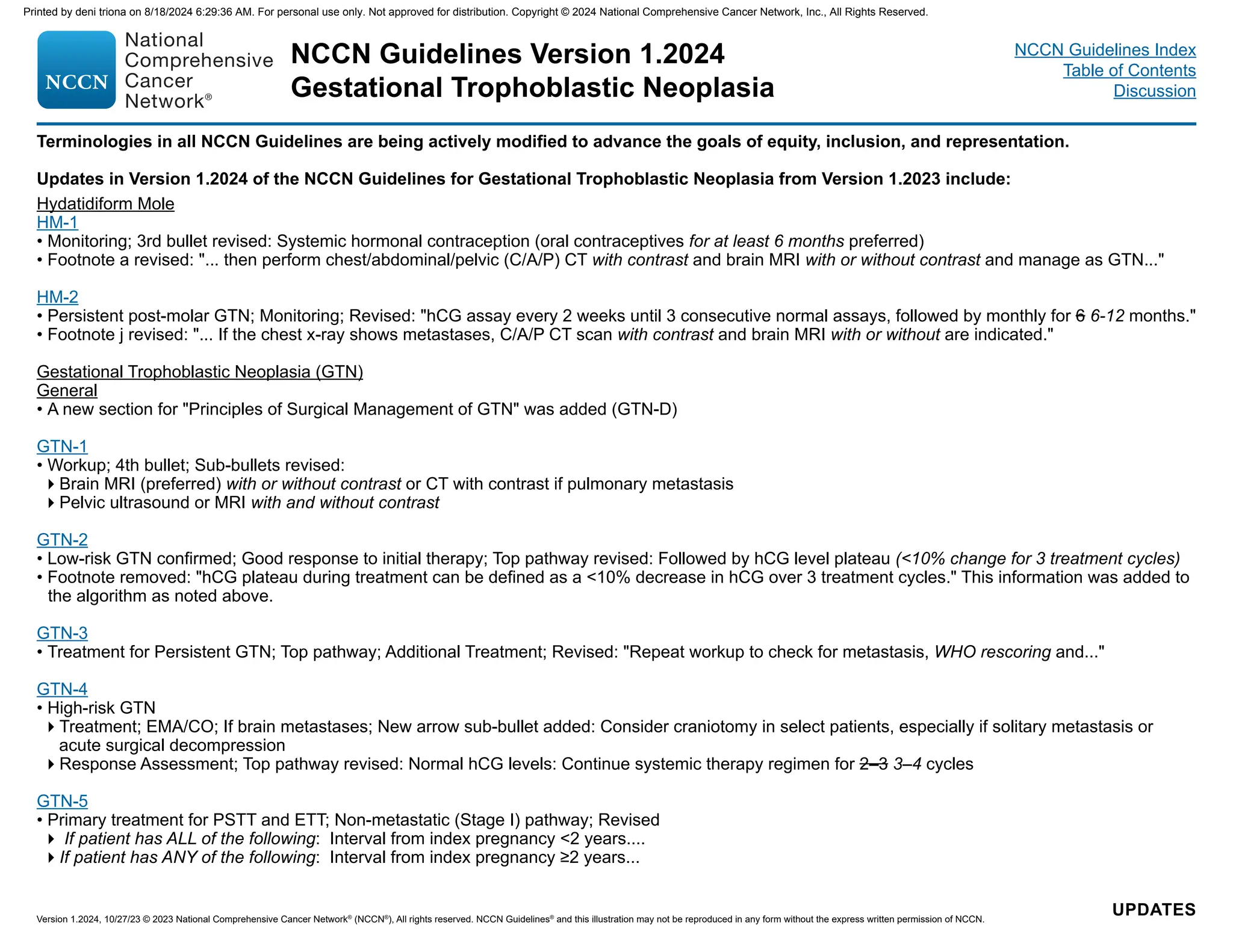 Materi obgin tentang GTN ,................ | PDF