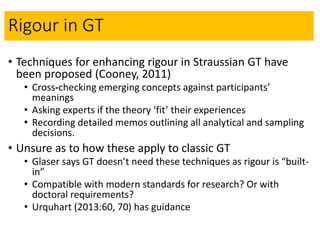 Classic Grounded Theory to Investigate Evidence-based Course Leadership ...