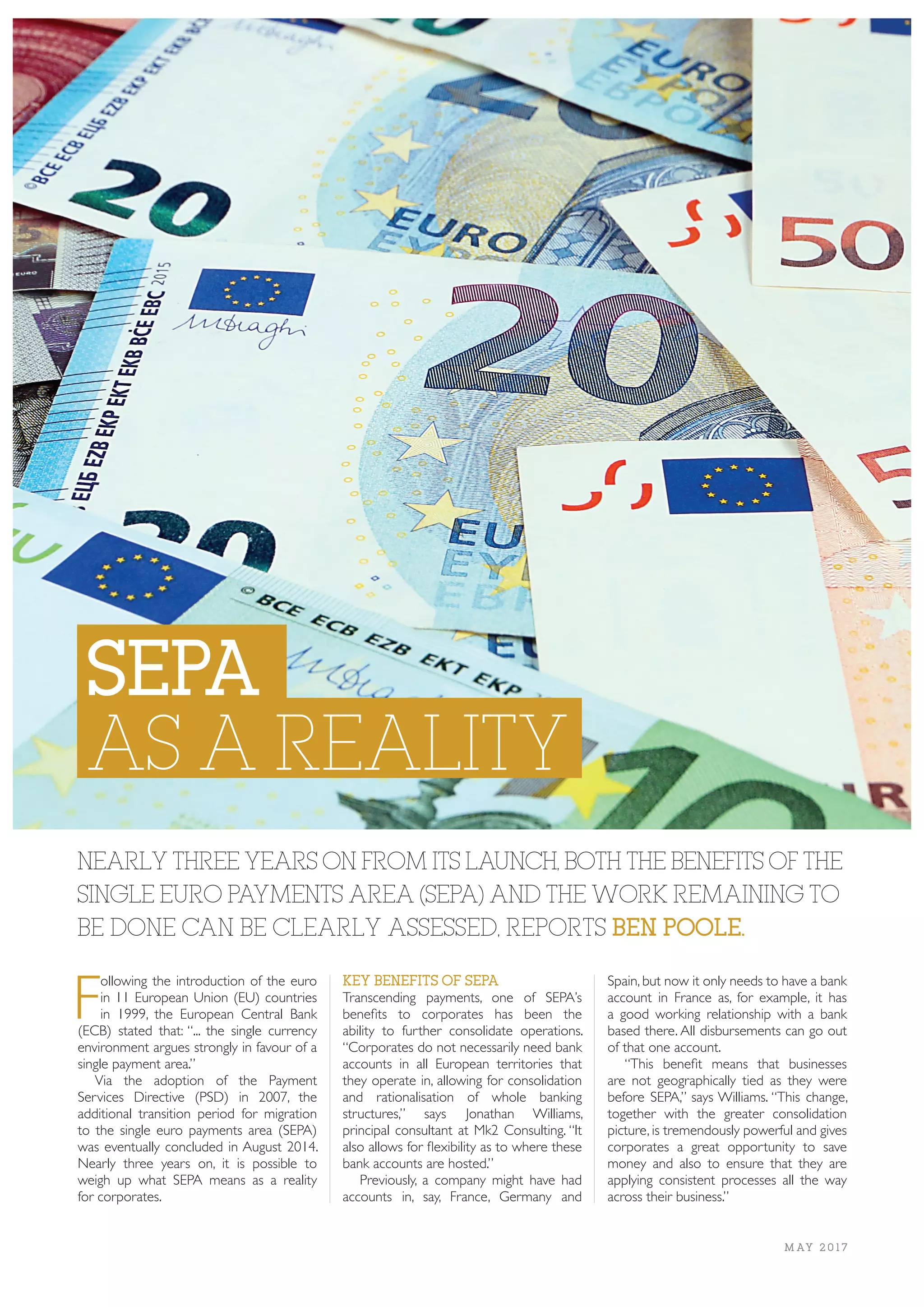 SEPA As A Reality | PDF