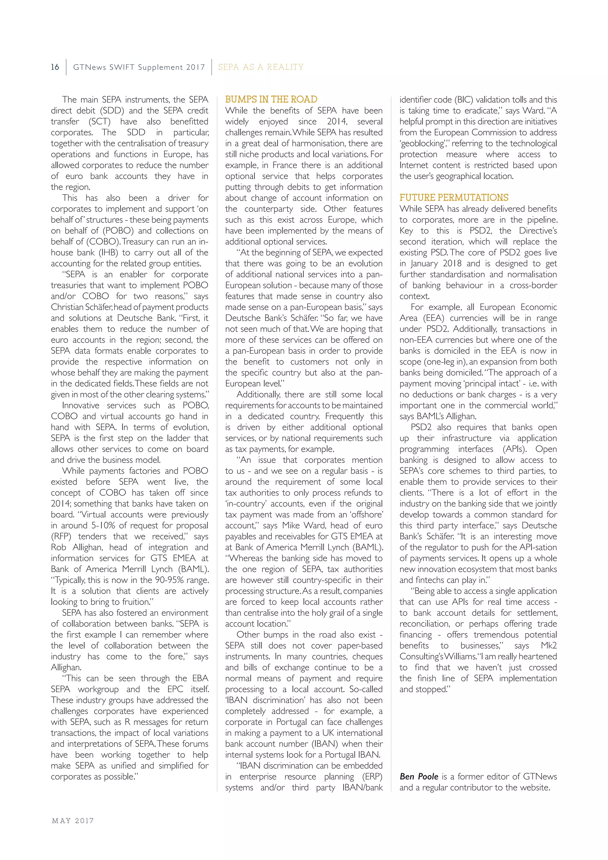 SEPA As A Reality | PDF