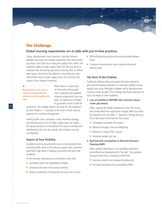 Increase Inbound Supply Visibility | PDF