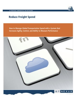Reduce Freight Spend | PDF