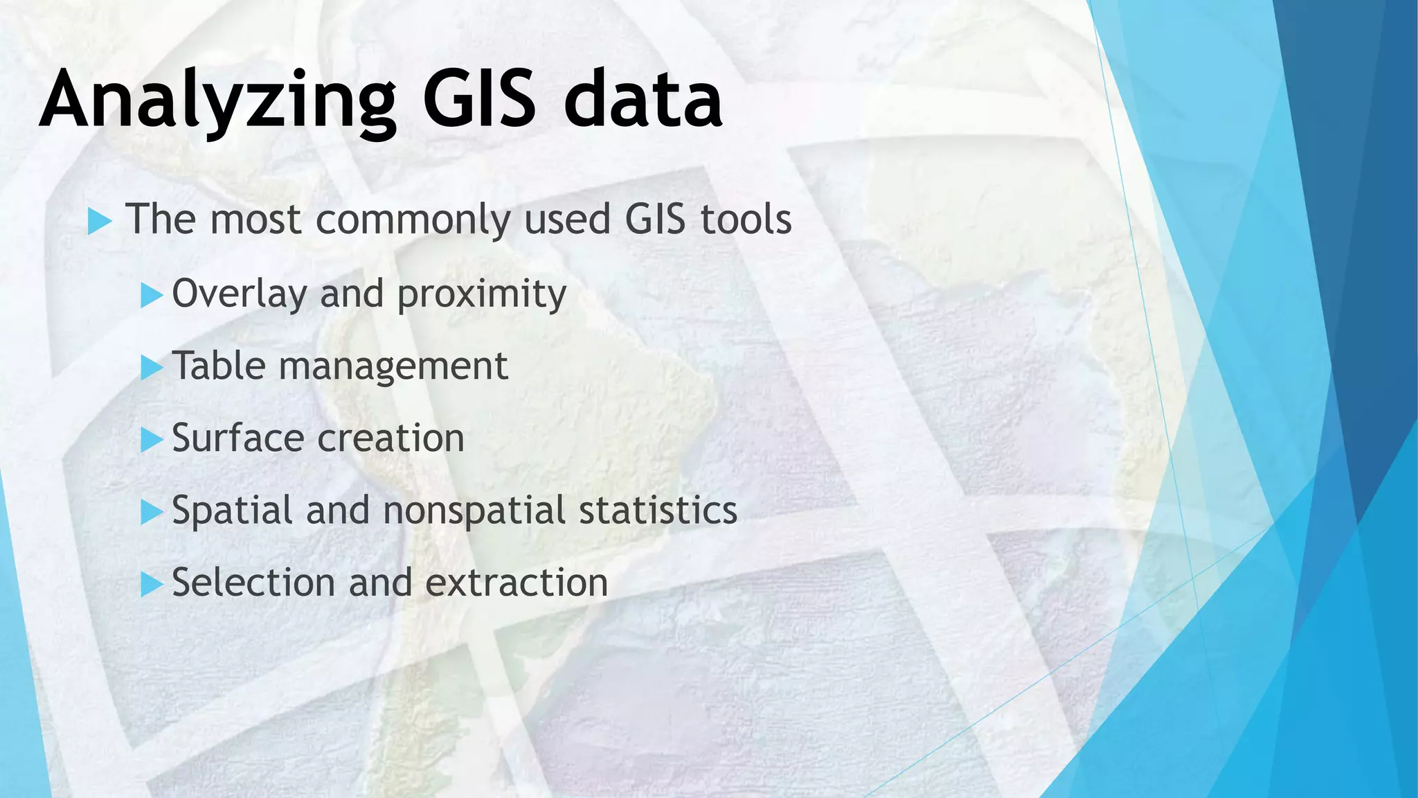 Introduction to arc gis | PDF
