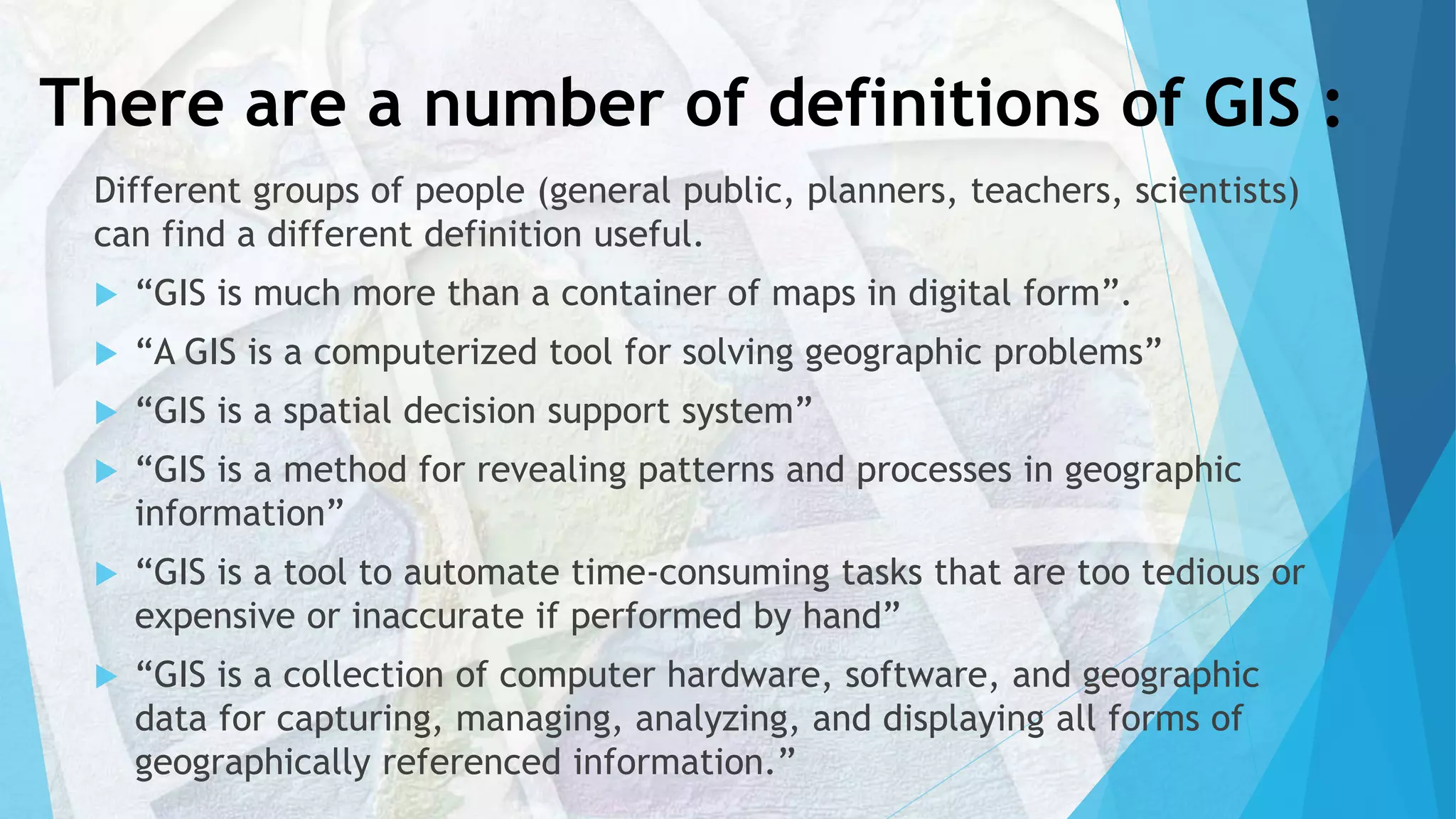 Introduction to arc gis | PDF