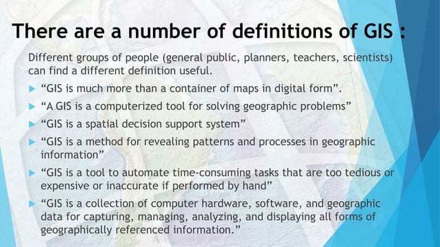 Introduction to arc gis | PDF